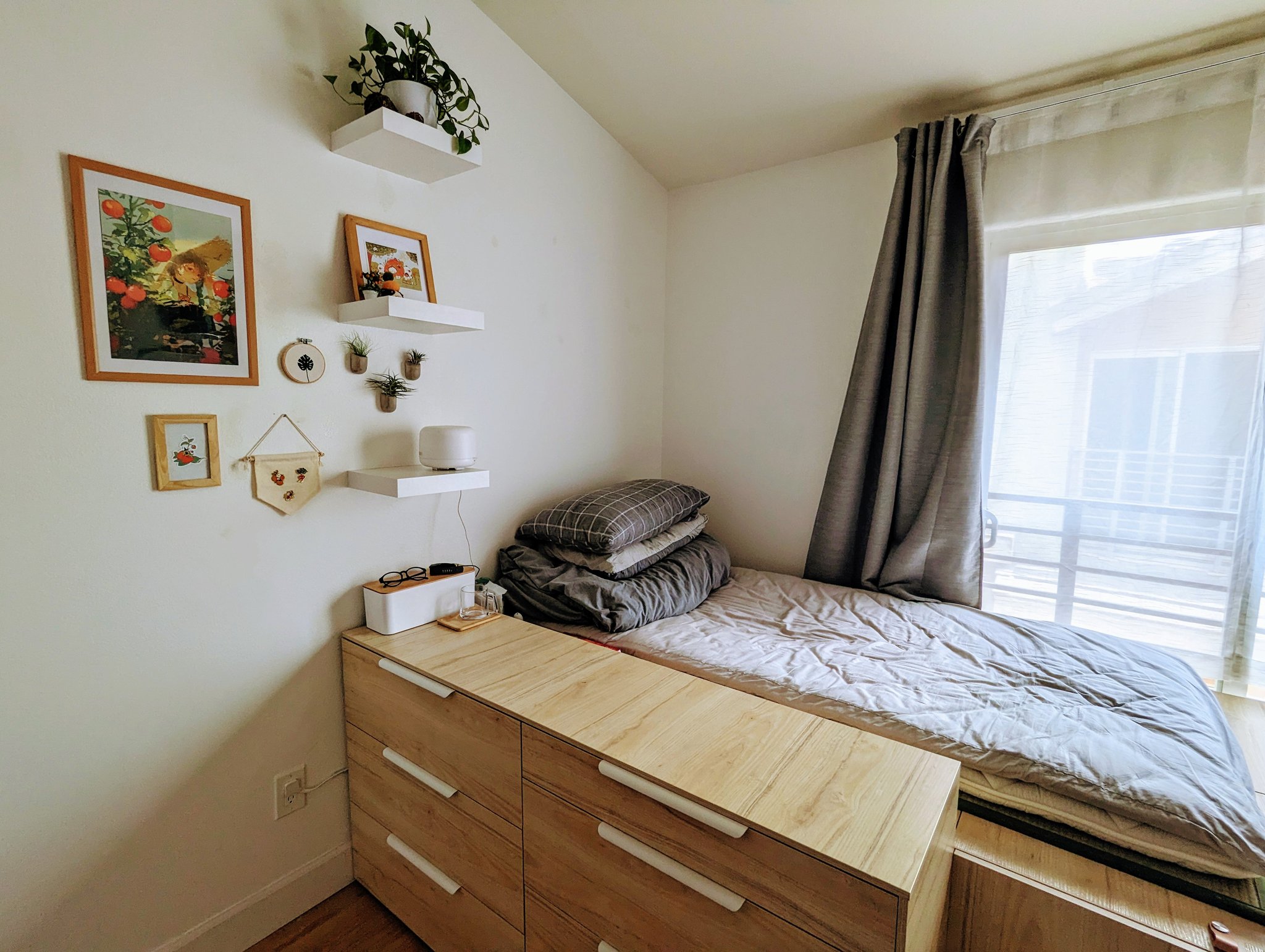 Hyde Anime Impulse LA on X My bedroom remodel using ikea kitchen cabinets is done All my deep dark secrets hidden behind minimal design https t 22vRjtTxpo X