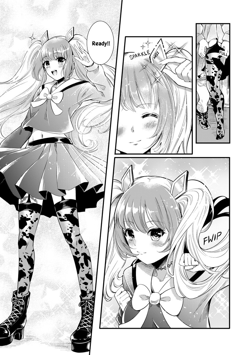 「Magical transformation complete! Page 3 of the manga I'm 」Linnea K*･ﾟ ...