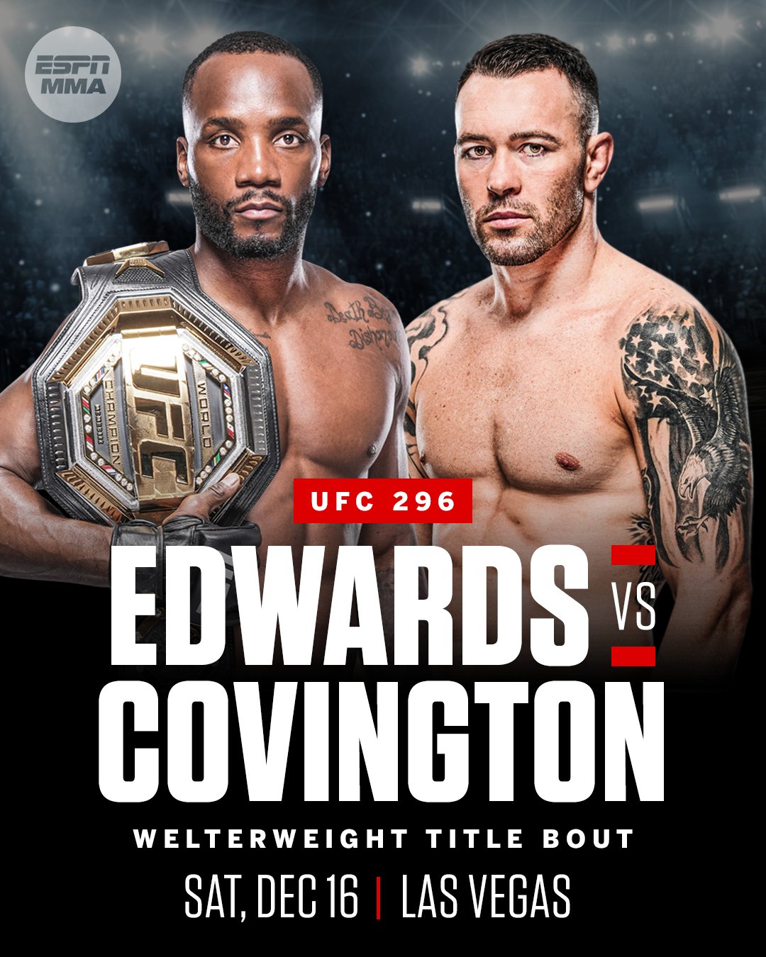 Who will you be supporting to win between Leon Edwards and Colby ...