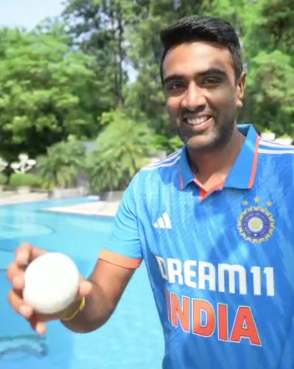 Ravi Ashwin in India's White Ball jersey. Welcome back, Ash! - Thread ...