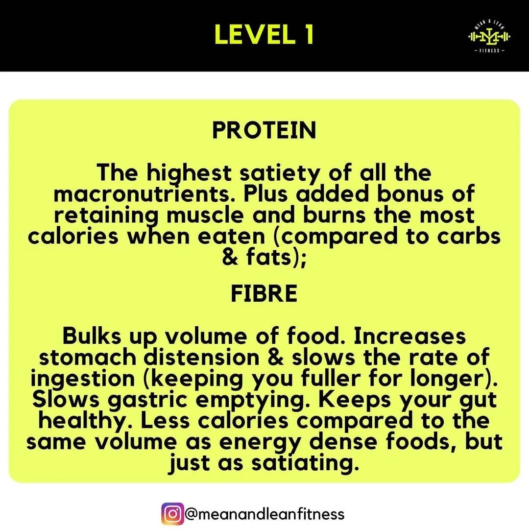 1/ Hunger hacks for fat loss. Let's dig in 👇🏼 - Thread from Mean & Lean ...