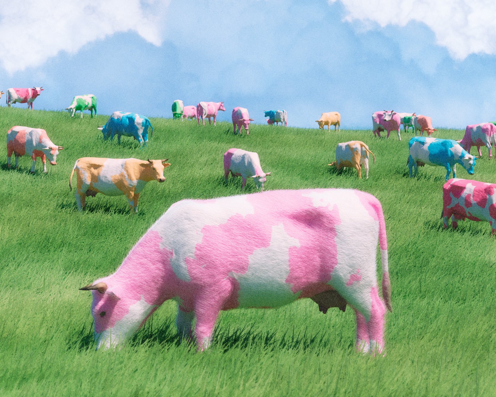 Strawberry Milk Cow Dairy Cattle Milkshake Strawberry, Milk, Mammal,