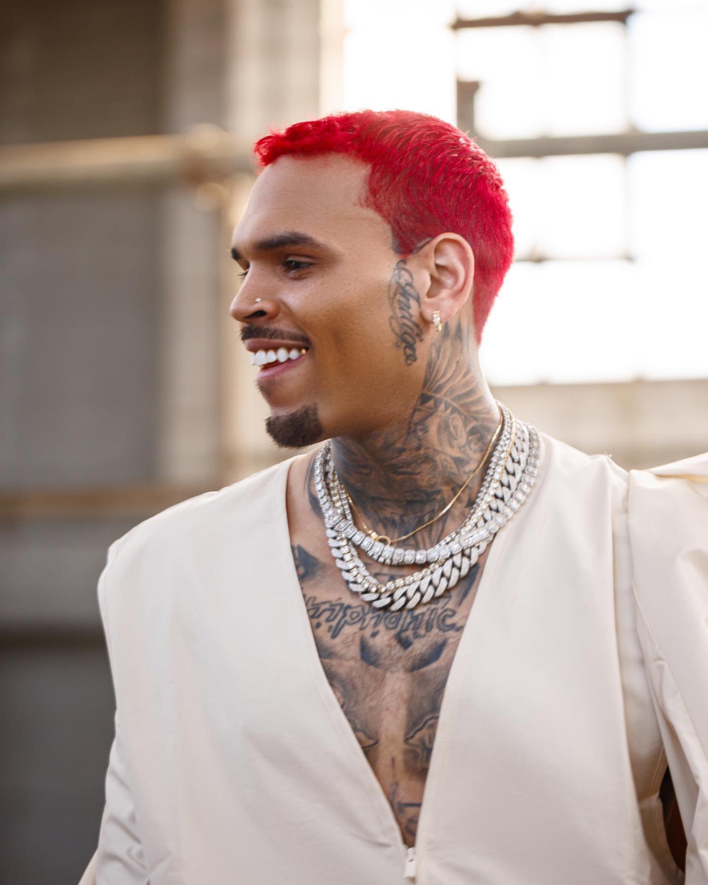 Chris Brown Mohawk Haircut