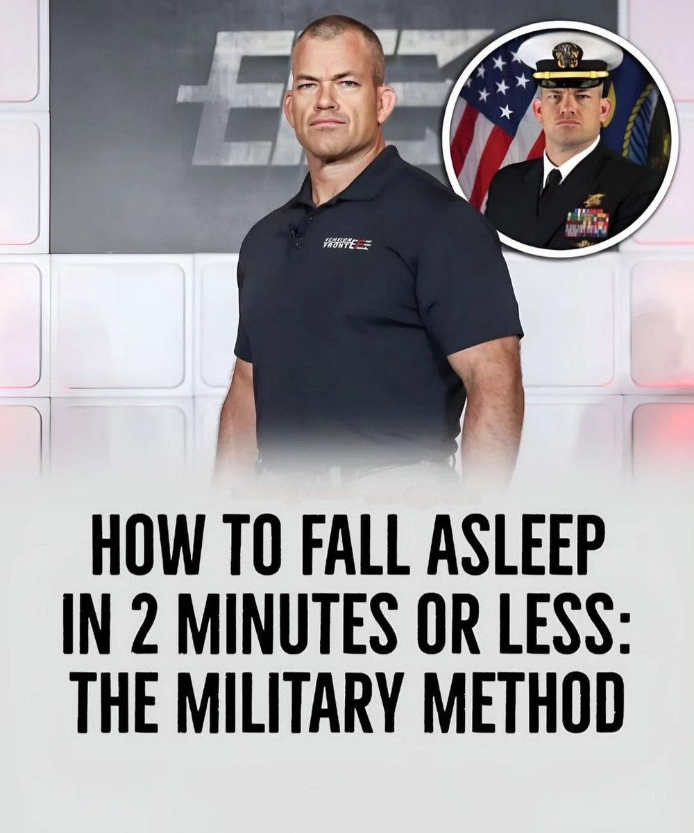 HOW TO FALL ASLEEP IN 2 MINUTES OR LESS: THE MILITARY METHOD. - Thread ...