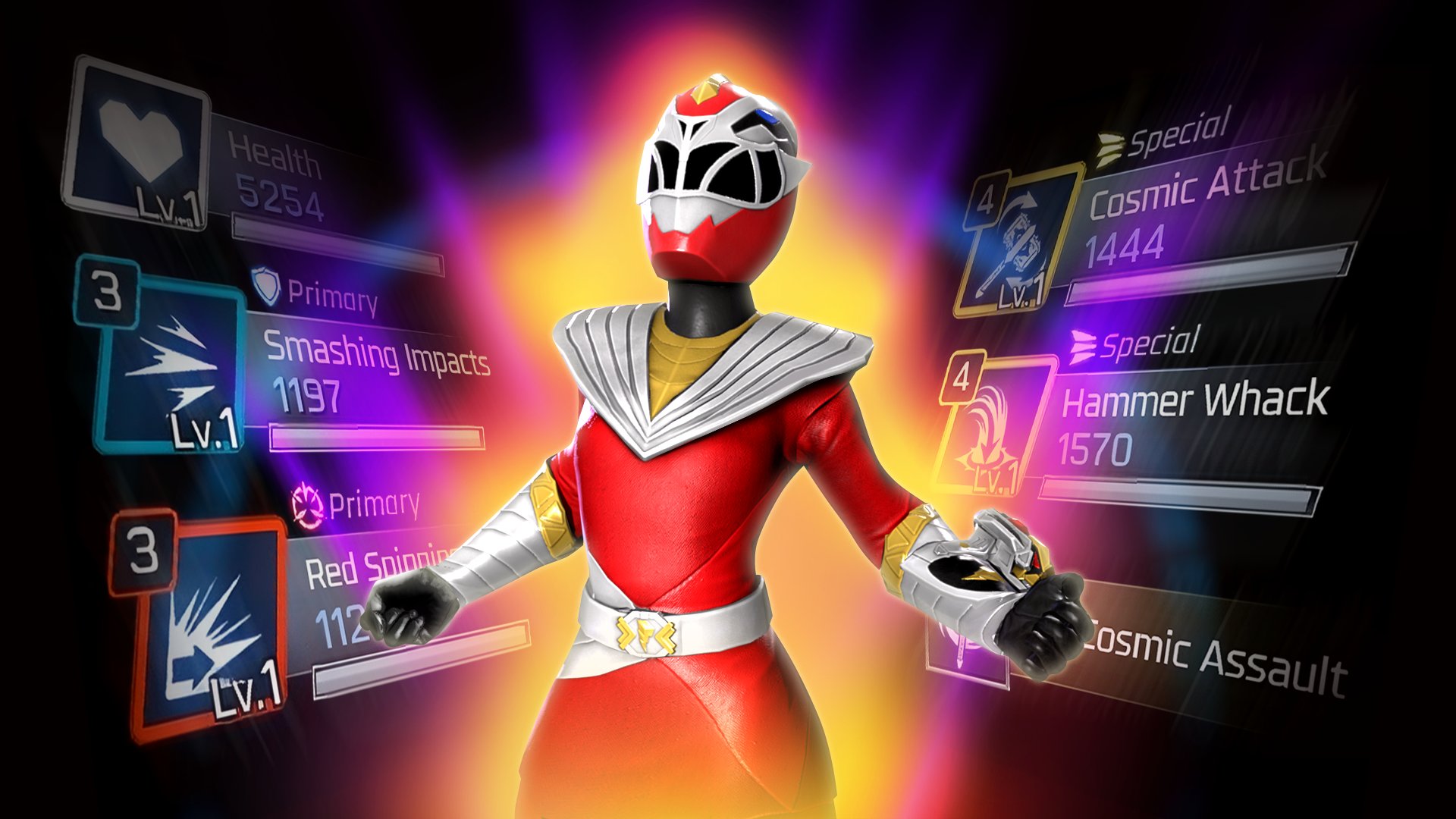 Power Rangers Megaforce Red Ranger Background