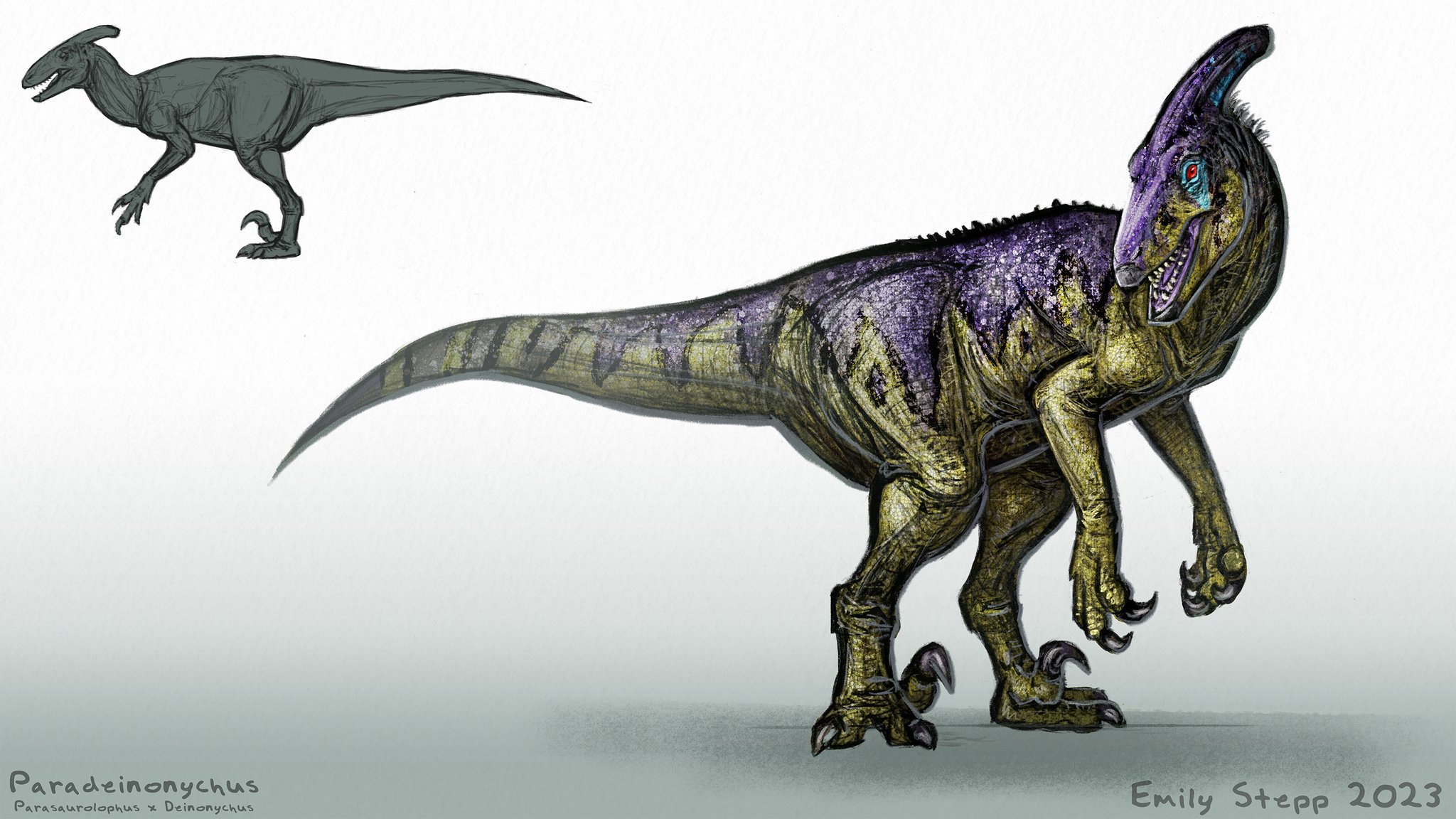 Páirc Jurassic Deinonychus
