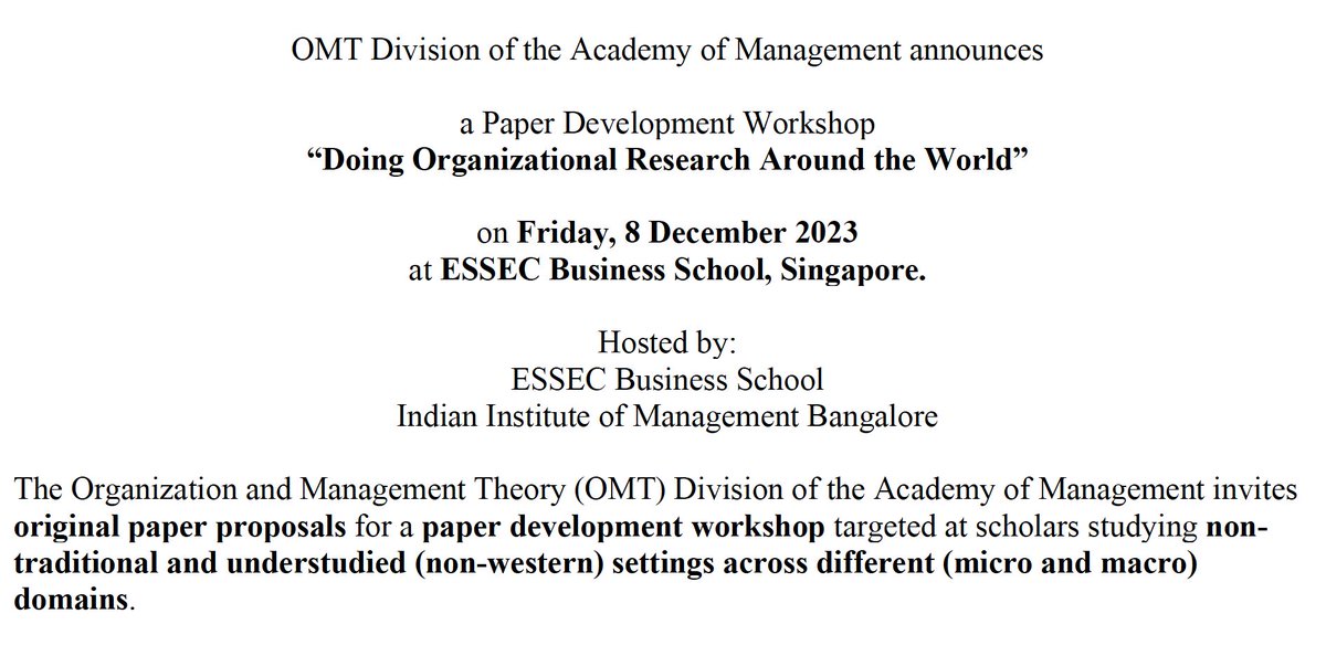 Call For PDW Participants: Language, Meaning, And