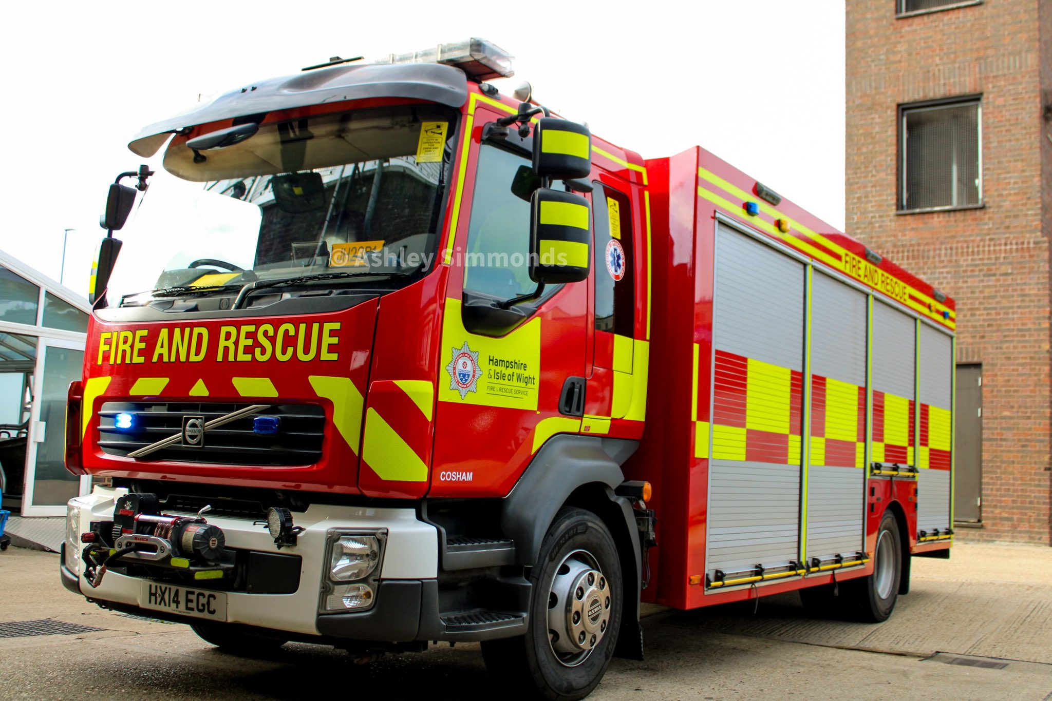 Hampshire Fire And Rescue Logo