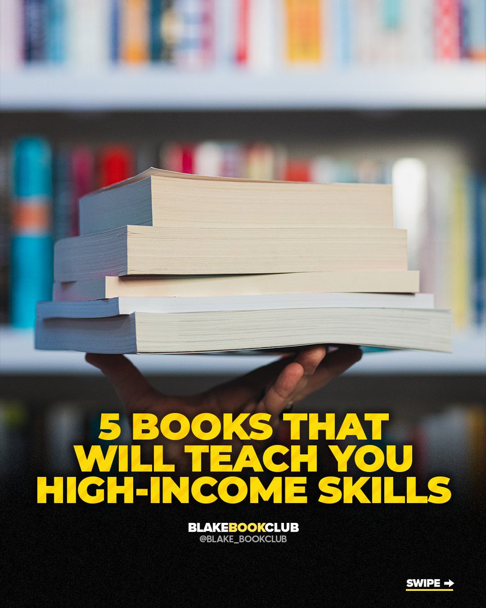 5 Books That Will Teach You High-Income Skills https://t.co/OXVU3WGWO8 ...