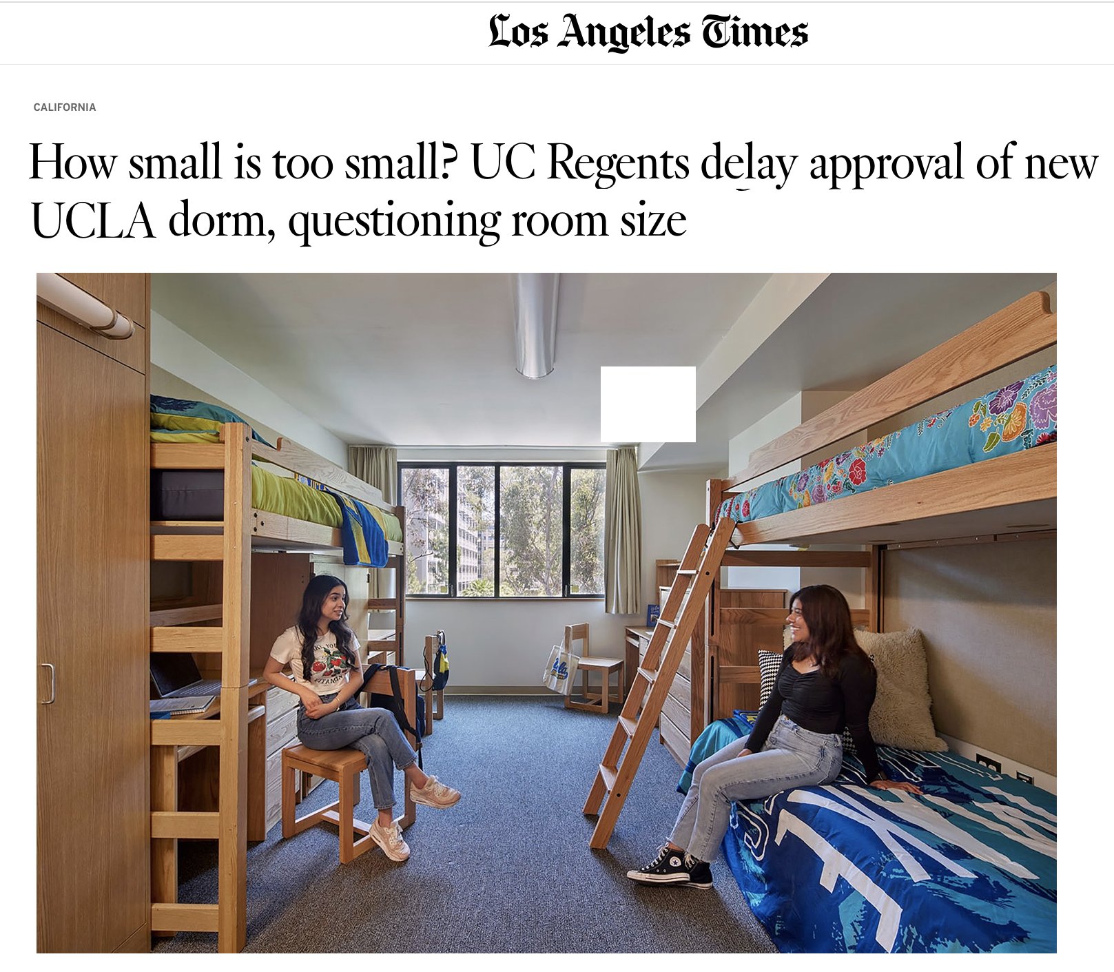 Ucla Dorms Poster, Foto Aerial View Of UCLA Campus With Royce Hall