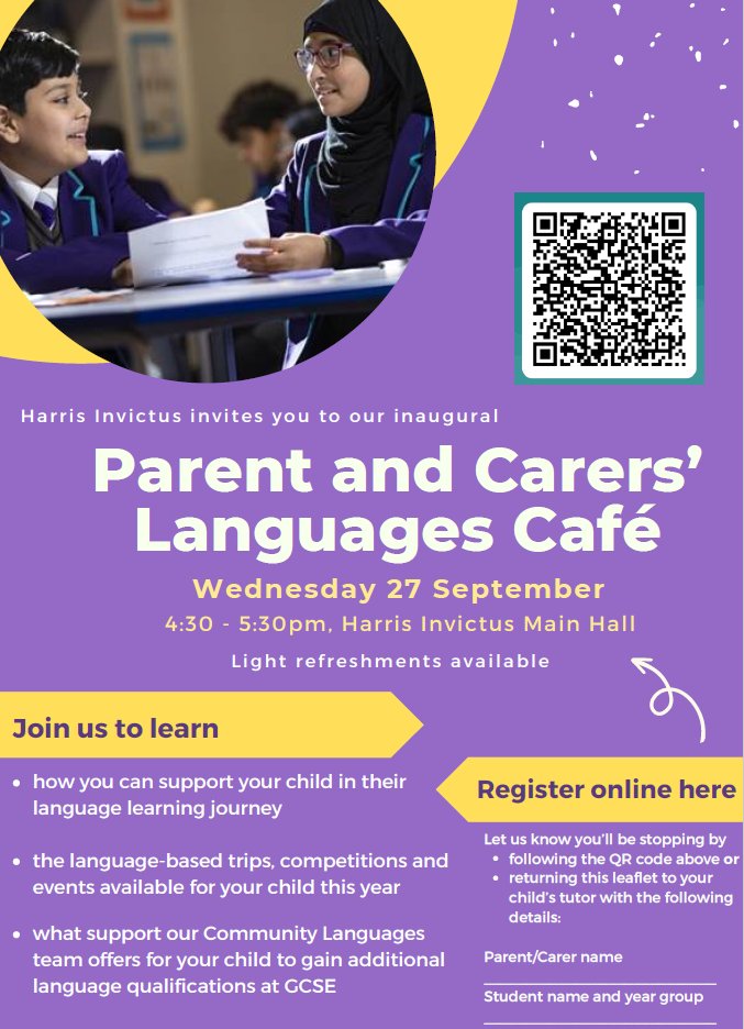 Welcome to Harris Invictus Academy Croydon