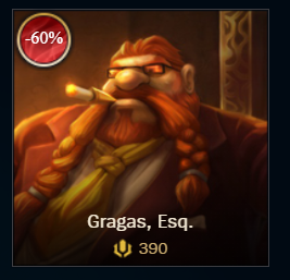 League Of Legends Gragas Esq