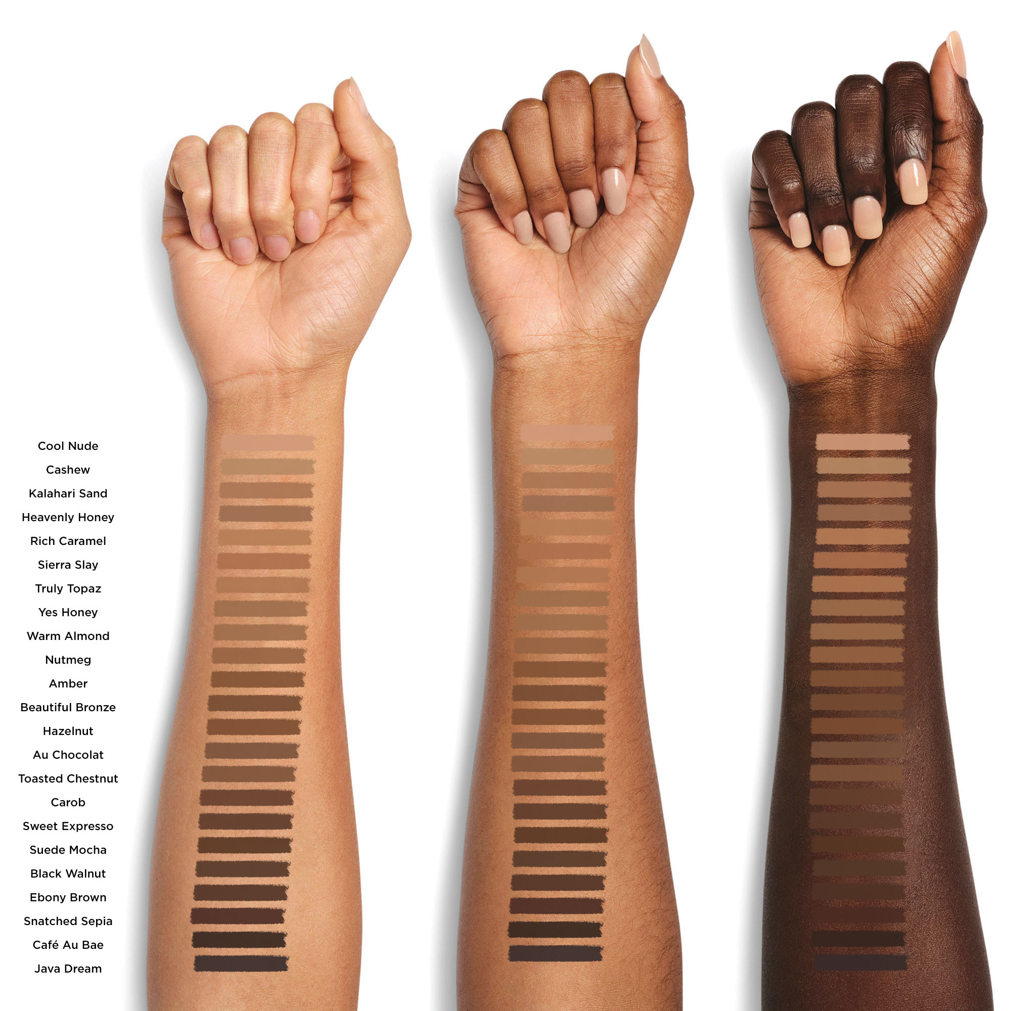 Black Opal Foundation Color Chart How To Find Your Foundation Shade
