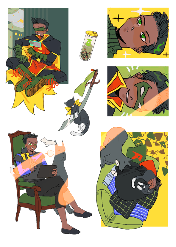 「Promotional #moshang sticker sheet on my shop🧐 On limited q」Zine ...