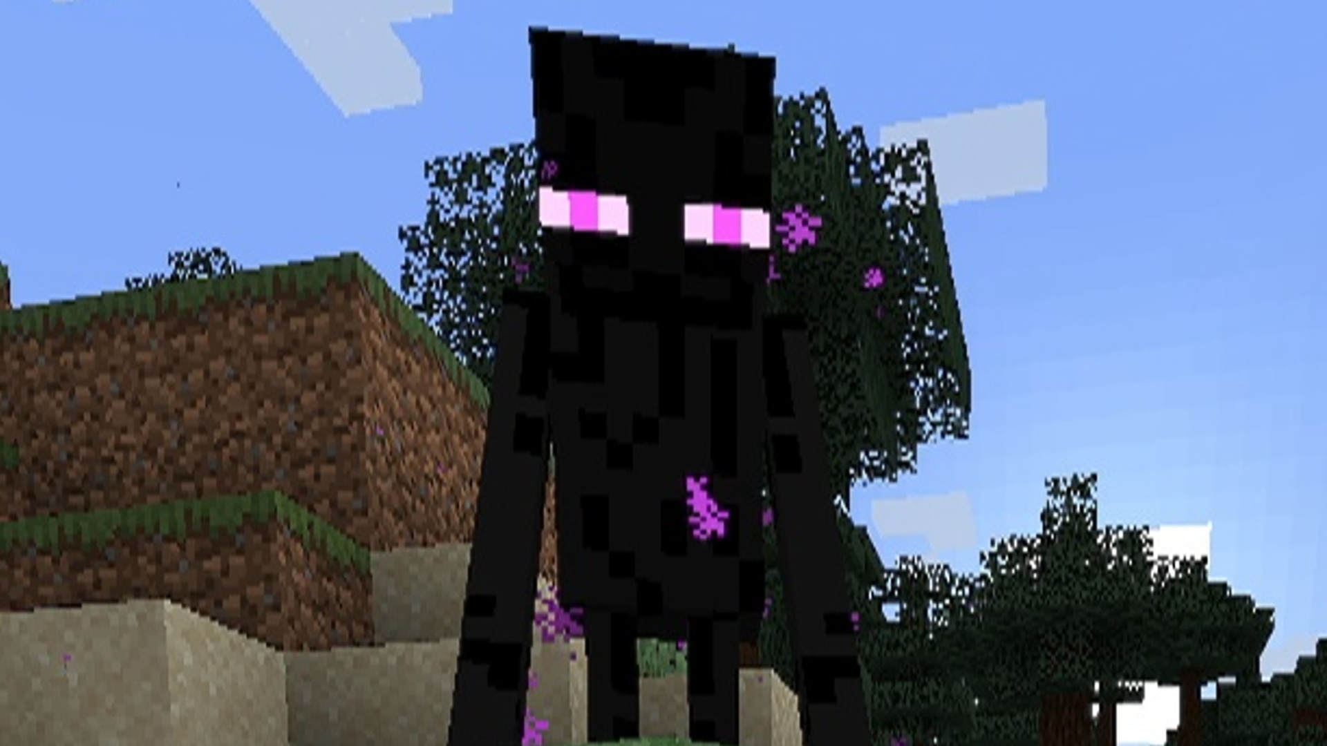Enderman Face Minecraft Bear