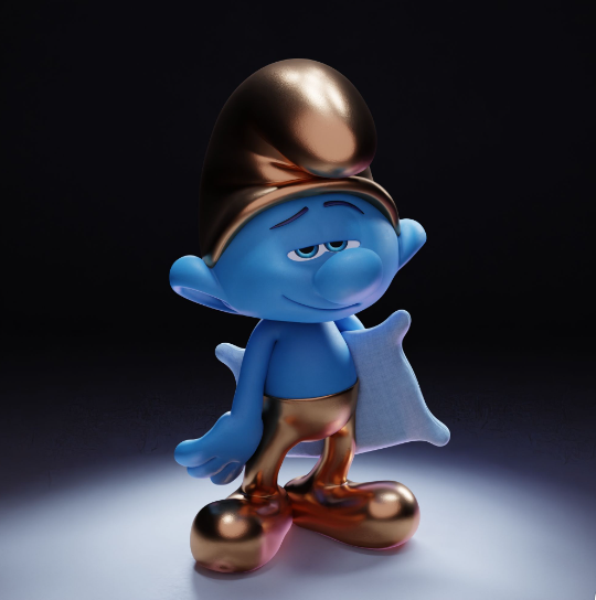 Lazy Smurf Schleich Smurf Lazy Smurf – Toyz Anime