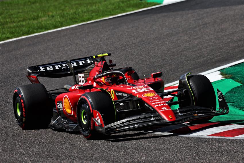Listen - Carlos Sainz full Ferrari team radio after P6 in qualifying at Suzuka | 2023 F1 Japanese GP