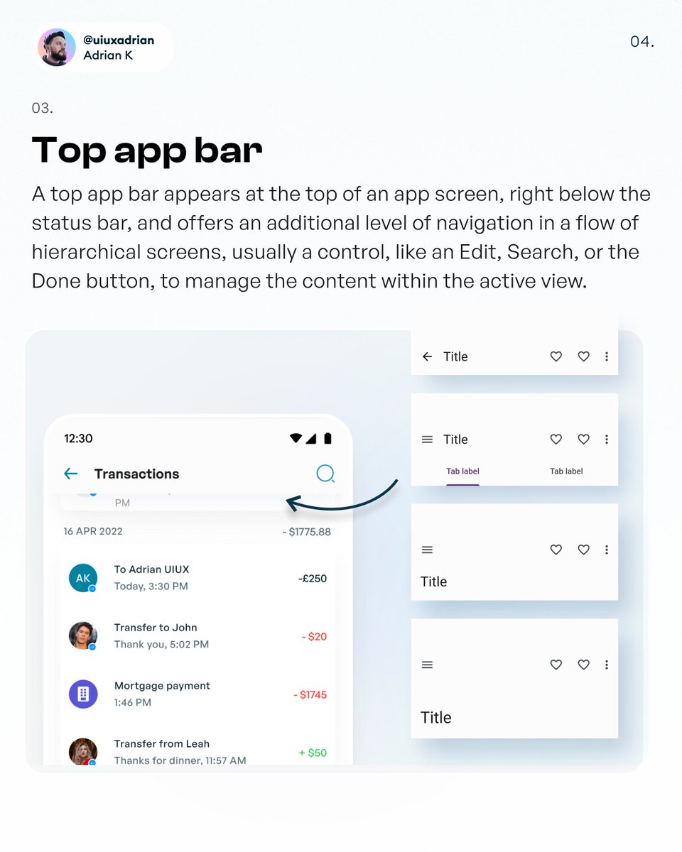 You need to know these Android UI elements- part 1 👇 - Thread from UI ...