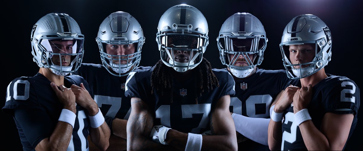 New Raiders Uniforms 2022