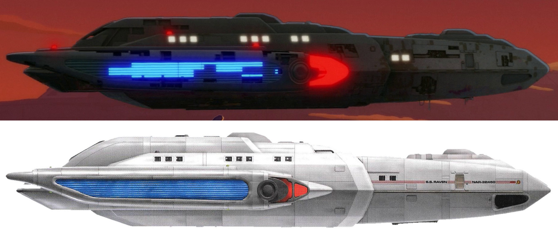 Star Trek Raven Class Starship