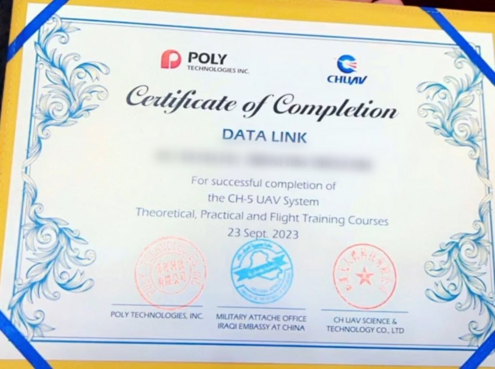 עיראק תשדרג את הסד"כ שלה עם מל"טים סיניים מודרניים מסוג CH-5 - Nziv.net