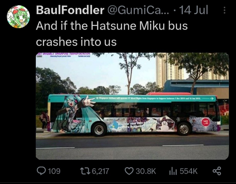 Hatsune Miku Ad Bus Hatsune Miku Hatsune Miku Added A New Photo