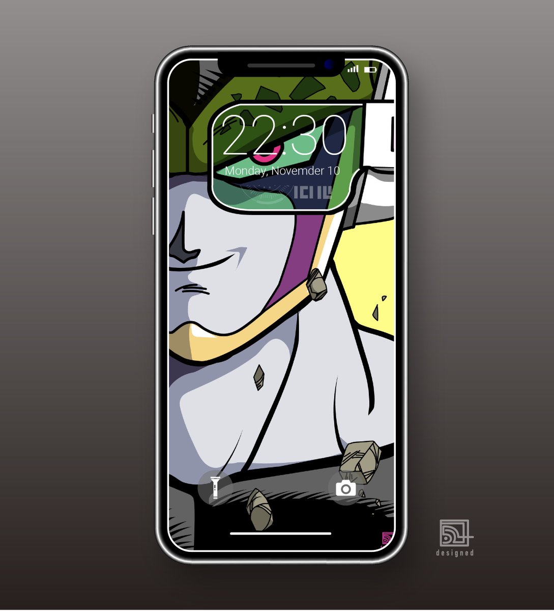 「Scouter Lock Screen 066"Cell"#SLS 」|NICOのイラスト