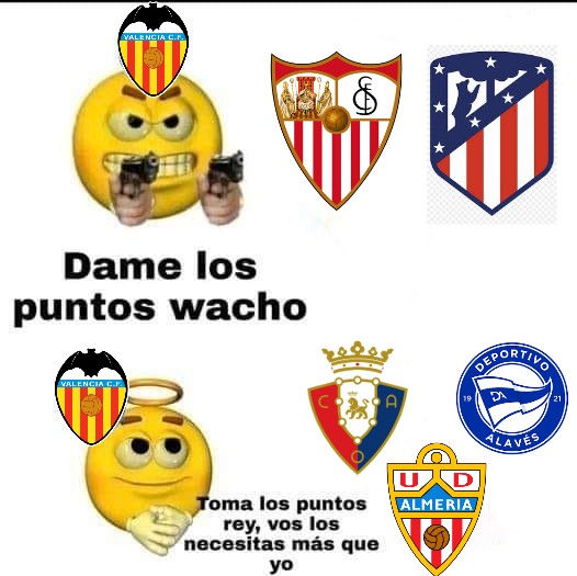 Memes Valencia Sevilla