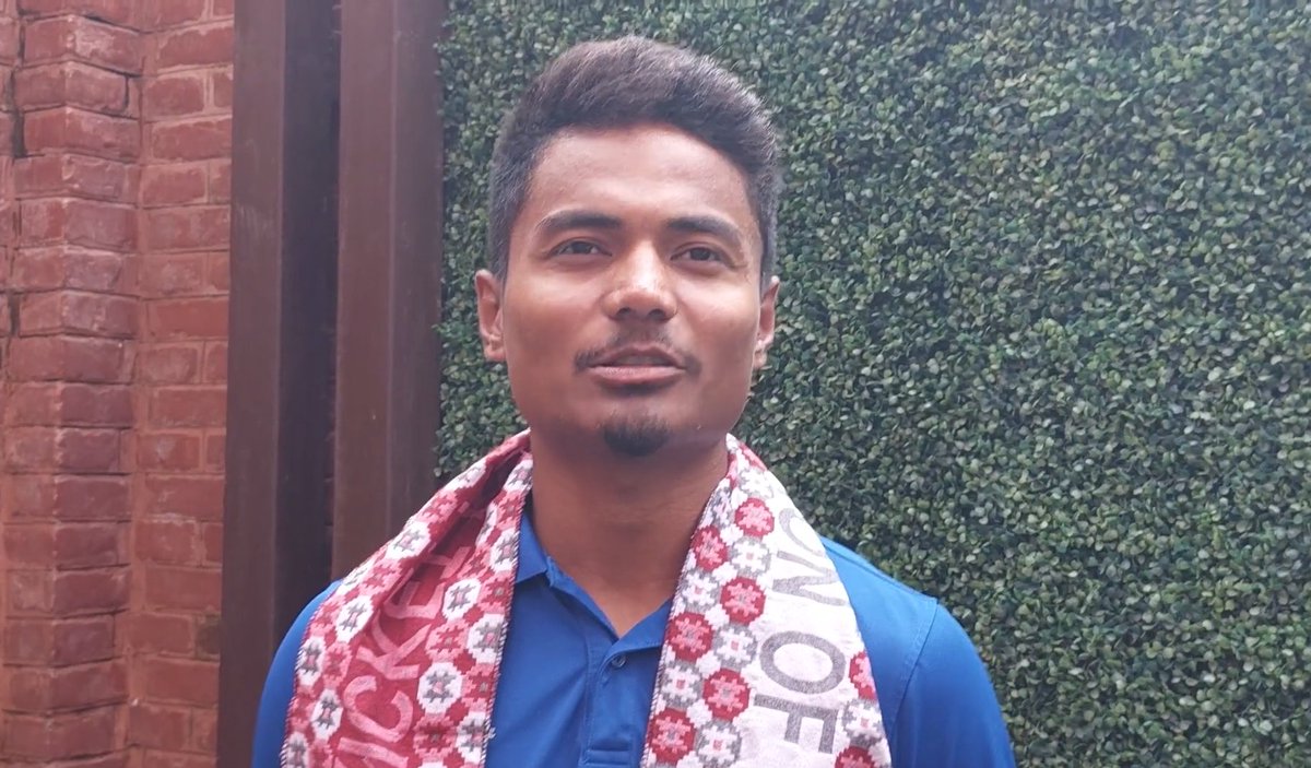 Before leaving for China, Rohit Paudel said, "Our goal is to win the gold medal. In T20 cricket ...