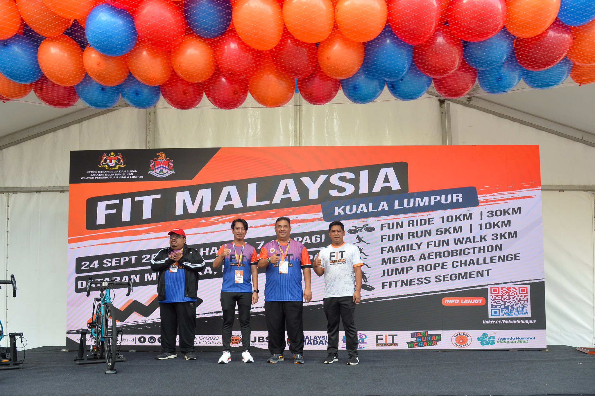 Jelajah Fit Malaysia labuh tirai, rekod kehadiran 100,000 peserta - Flashsukan.com.my