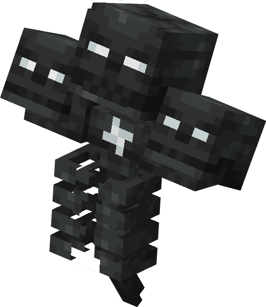 Minecraft Wither Boss Face