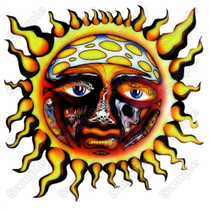 Sublime Sun Outline