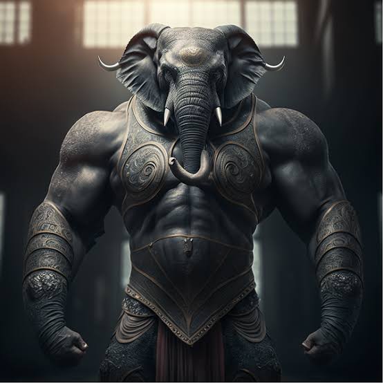 Elephant Warrior God Of War