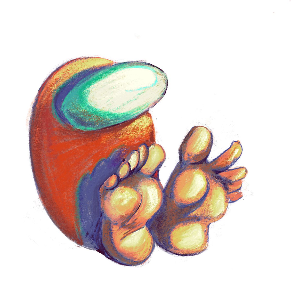 Crew(Among Us) 「open for surprise 」|ах ты редискаのイラスト