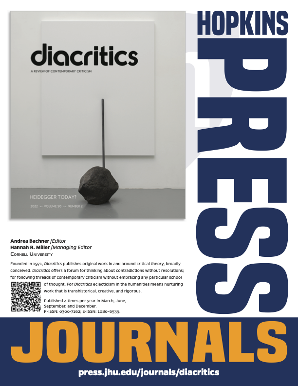 Diacritics Journal