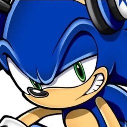 Sonic The Hedgehog Wearing Headphones