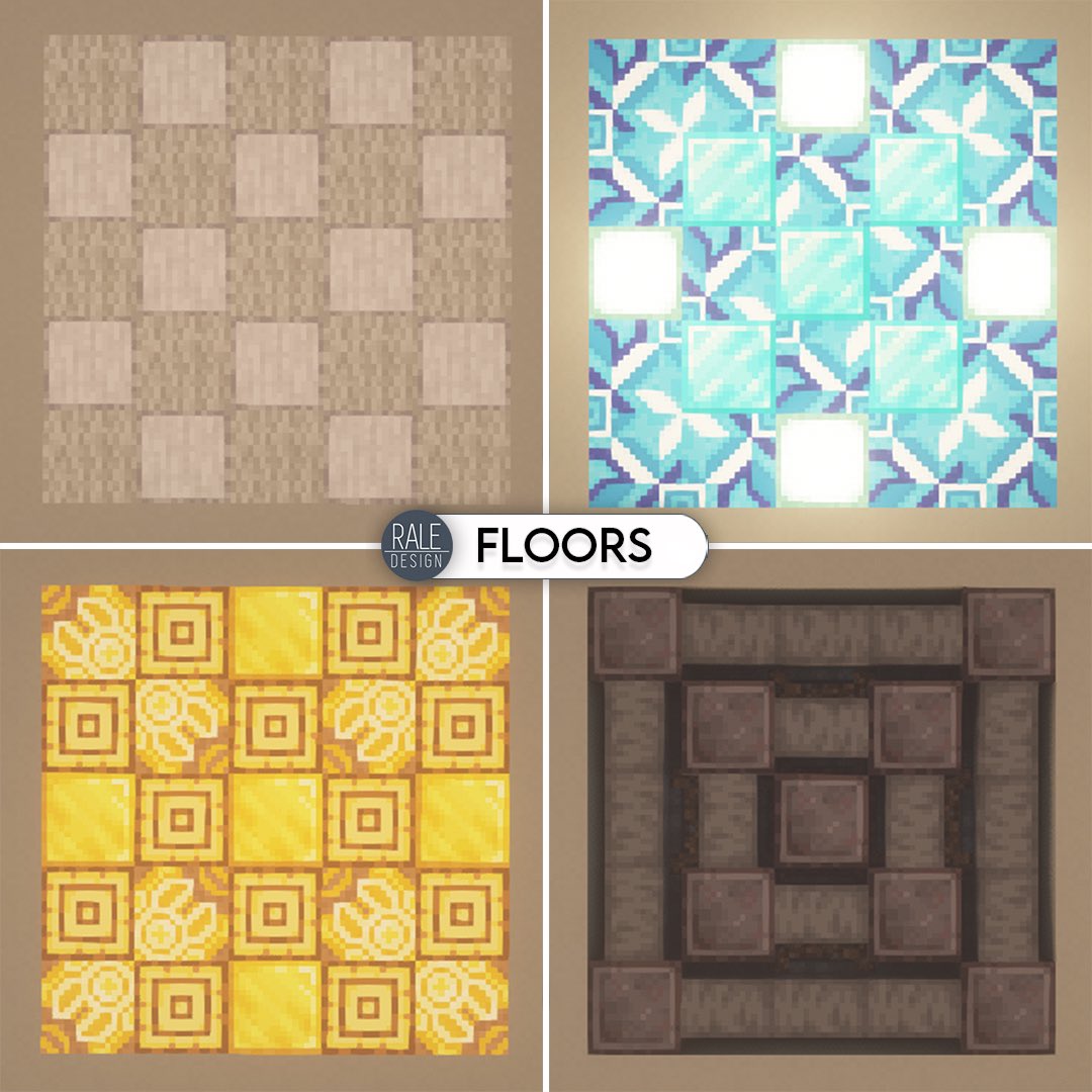 Minecraft Floor Patterns And Designs
