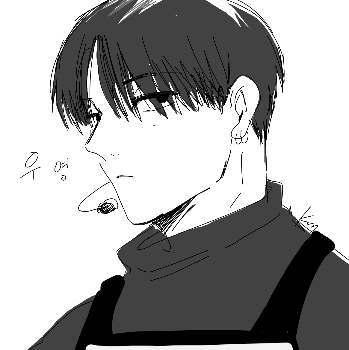 「待ってる 」ku3の漫画