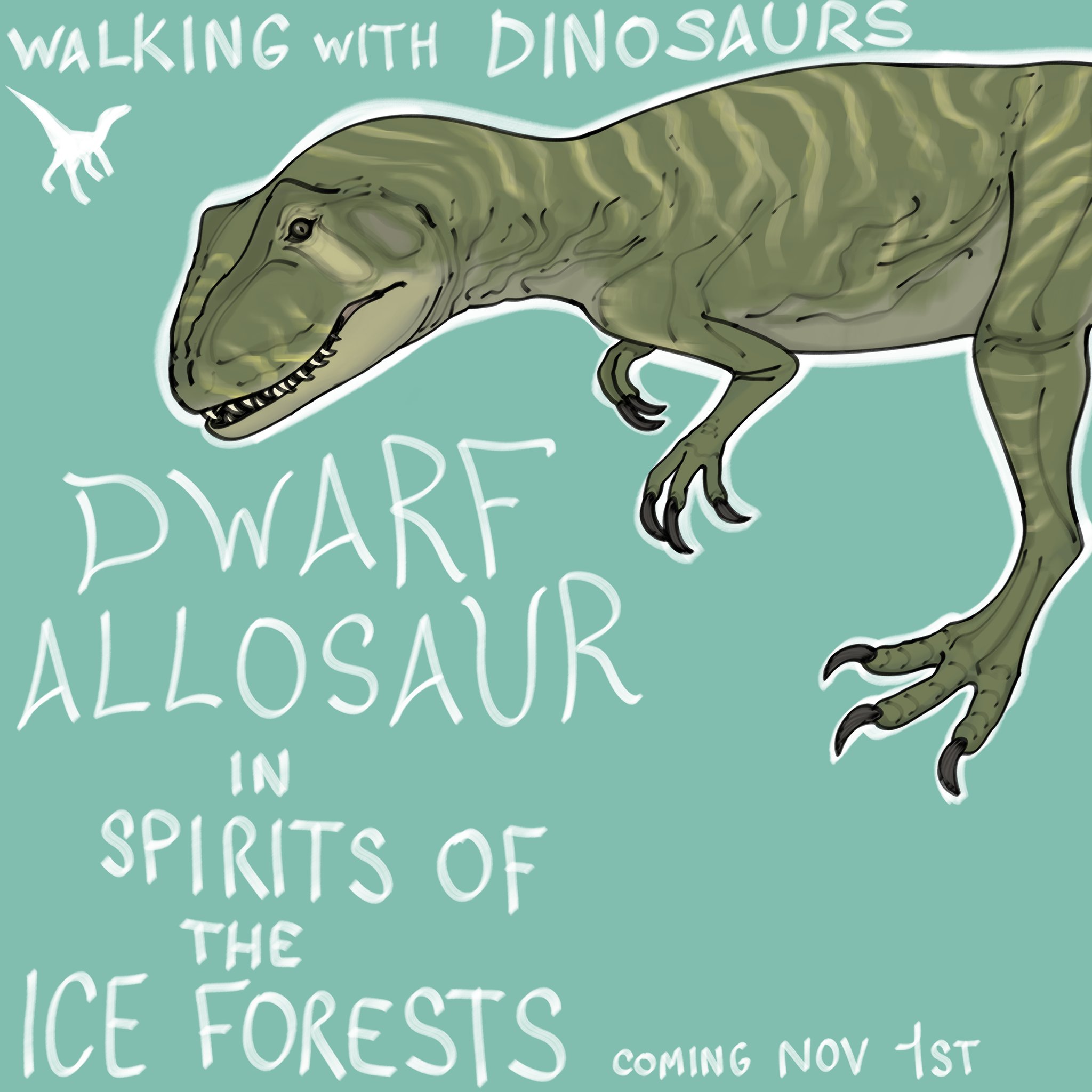 Walking With Dinosaurs Dwarf Allosaurus