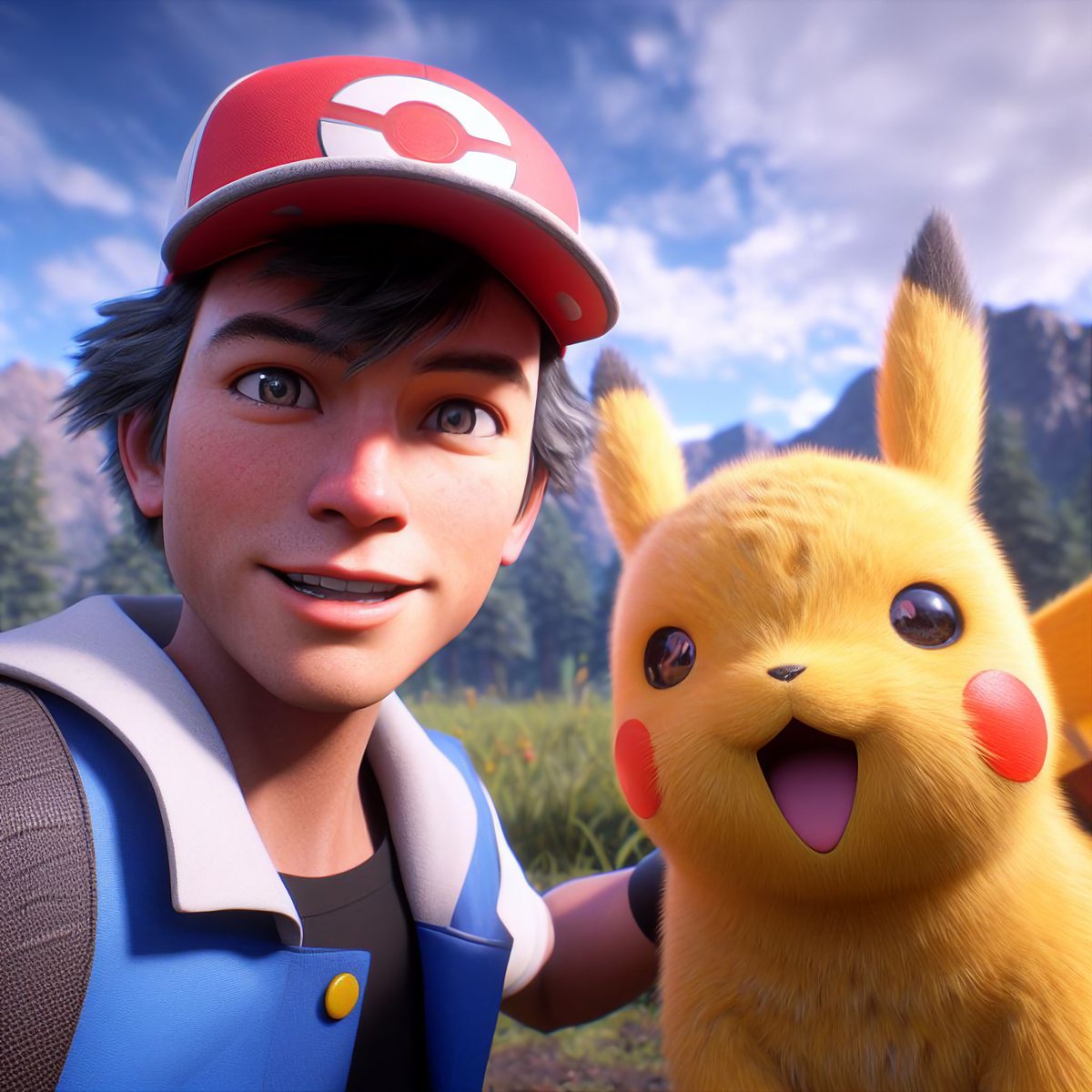 Hyper Realistic Pikachu