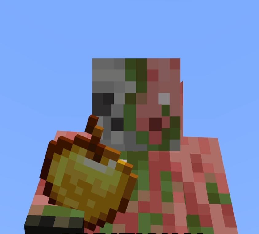 Minecraft Zombie Pigman Face