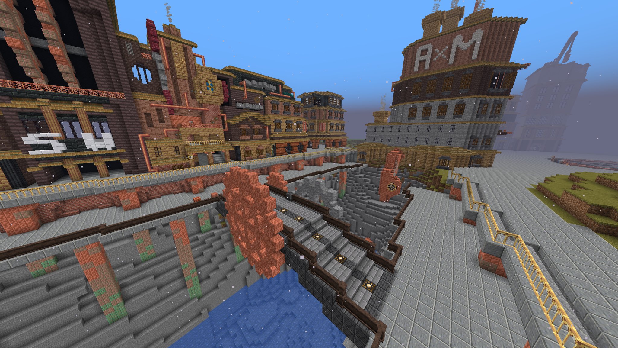 Steampunk City Minecraft