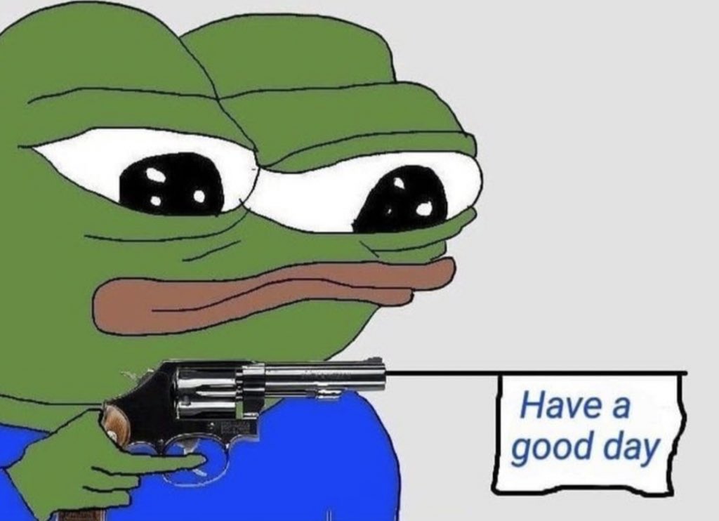 Pistol Pepe Memes That One Kermit Meme Etsy Australia