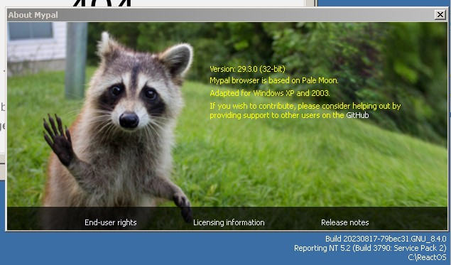 Mypal Github Continuing The Discussion From Some Of Your Questions