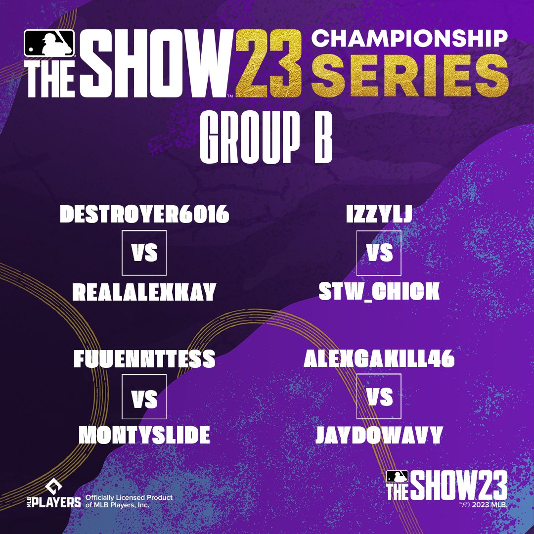 Let's gooooo!!! #MLBTheShow Championship Series Group Stages start ...