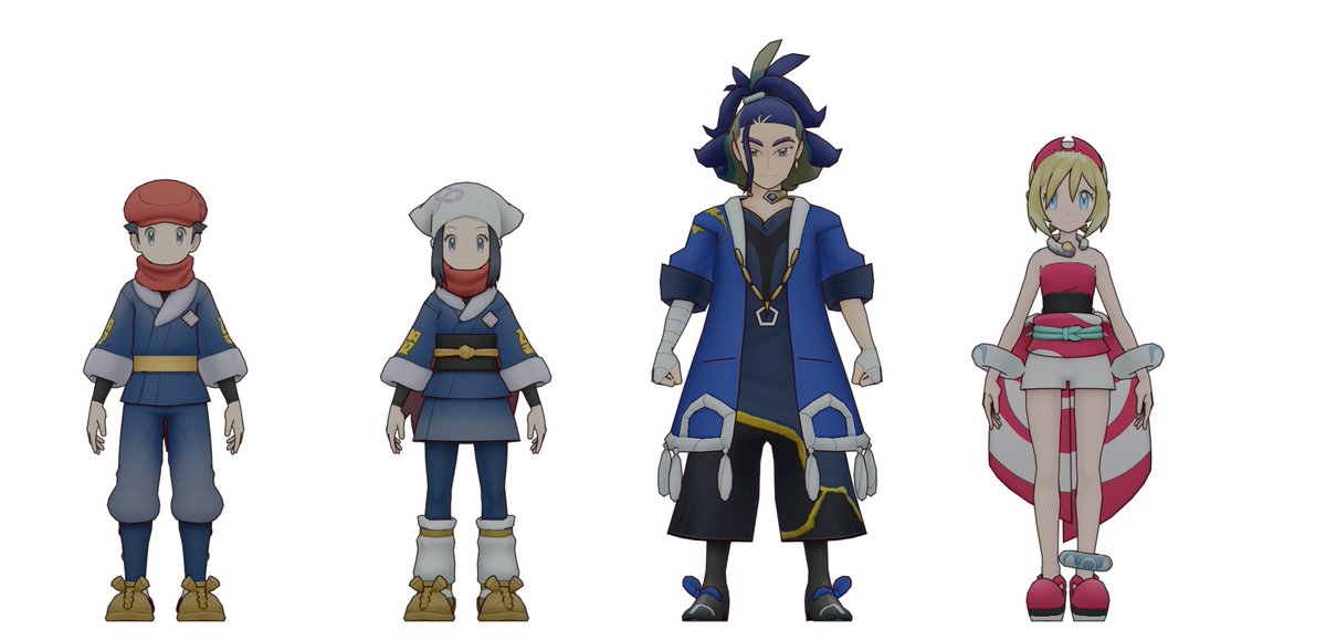 Pokémon Masters' models @PokeMasModels profile | Muskviewer