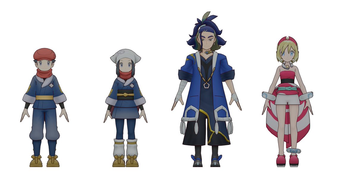 Pokémon Masters' models @PokeMasModels profile | Muskviewer