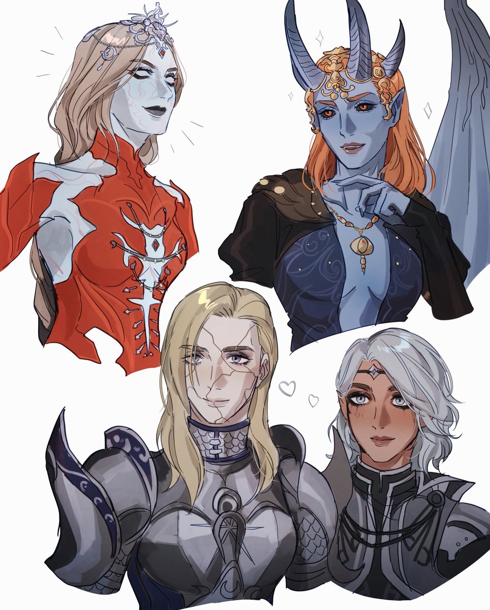 「why are all bg3 women my type 」|ann 🌱のイラスト