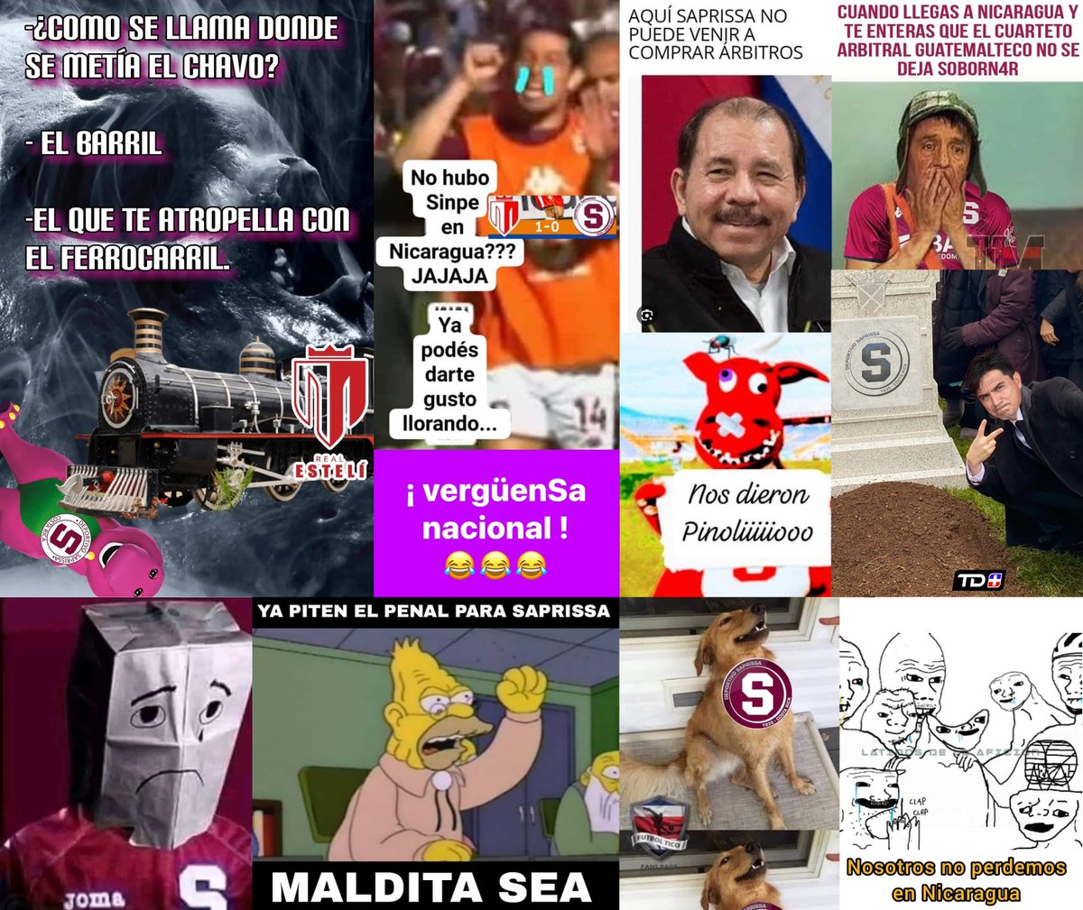 Los memes que dejó histórica caída de Saprissa en Nicaragua Los memes que dejó histórica caída de Saprissa en Nicaragua