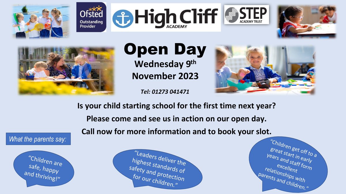 Welcome to Step Academy Trust